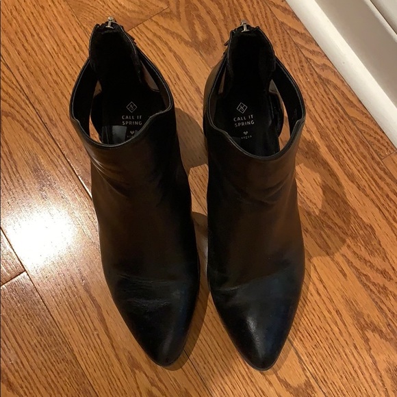 Call It Spring | Shoes | Black Booties | Poshmark